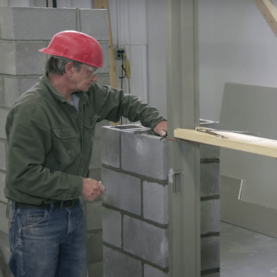 Installation of a Steel Door Frame in Masonry Construction | SDI
